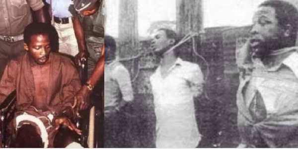 Watch the execution of Nigeria’s most notorious armed robber Anini in 1987