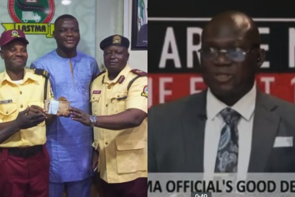 Dr. Abati's funny reaction as LASTMA official is gifted N100K for ...